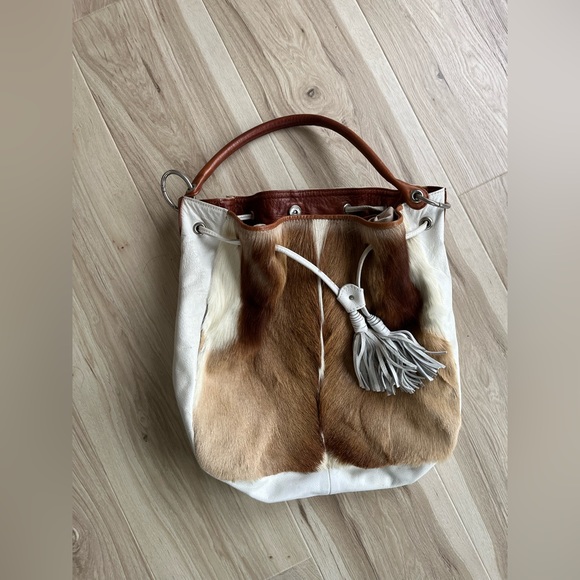 African Sanctuary | Bags | African Sanctuary Springbok Leather Tote ...